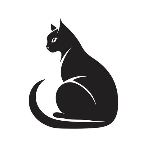 Cat Vector Concept Digital Art Hand Drawn Illustration 21953545