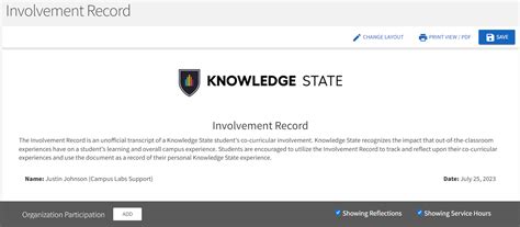 Accessing Your Co Curricular Transcript