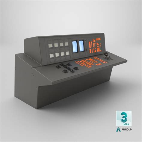 Sci Fi Modular Console Model Turbosquid 2142764