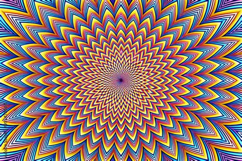 Hypnotic Spiral A Mesmerizing Abstract Design With Vibrant Swirling