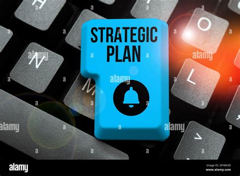 Hand Writing Sign Strategic Plan Conceptual Photo A Process Of