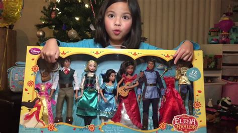 Disneys Elena Of Avalor Deluxe Dolls T Set Youtube