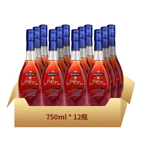 Martell 马爹利 名士vsop 干邑白兰地 750ml12瓶 整箱，6123元 包邮（双重优惠）—— 慢慢买比价网