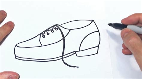Cómo Dibujar Un Zapato Paso A Paso Dibujo De Zapatos Youtube