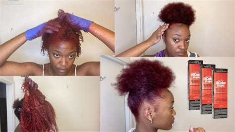 Loreal Techniques Hicolor Red Magenta Dying My Hair Again