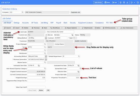 Getting Started Tabs And Data Fields