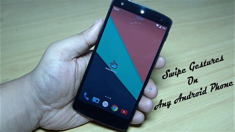 Swipe Gestures On Any Android Phone Youtube
