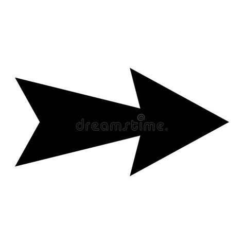 Arrow Icon Modern Simple Arrow Or Cursor Directional Arrow Flat Style