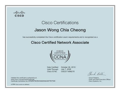 Cisco Certified Network Associate Certificate Pdf