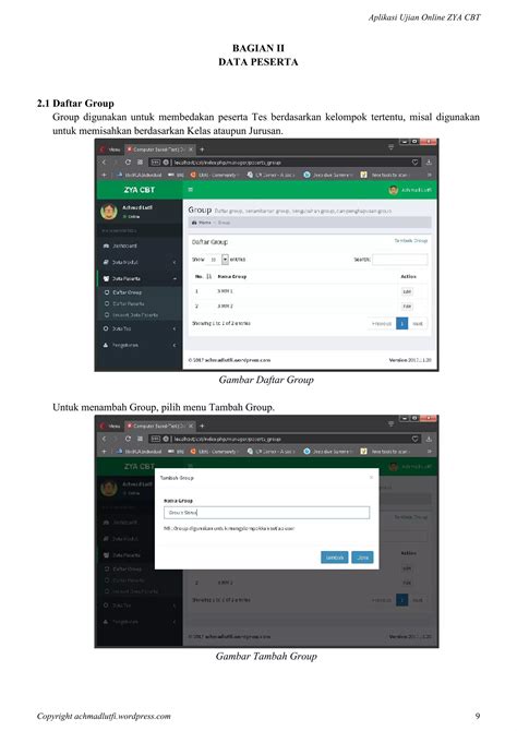 Manual Aplikasi Ujian Online Zya Cbt PDF