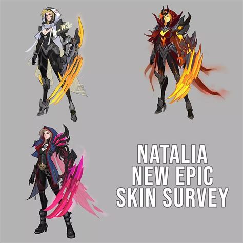 ƦocΩ GΩmlΠg Natalia New Epic Skin Survey Mlbb Mlleak