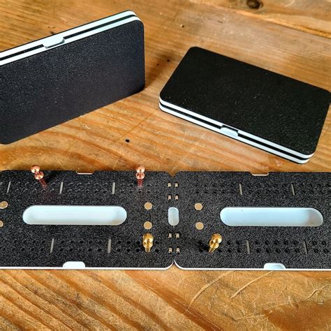 Cribbage Board Table Etsy