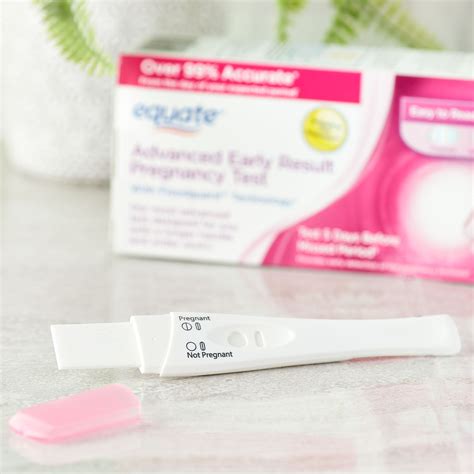 Equate Advanced Early Pregnancy Test Test 5 Days Sooner Over 99