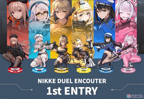 「勝利の女神：nikke」のアクリルスタンドカードゲーム「nikke Duel Encounter」が8月23日に発売！早期購入・全種購入特典