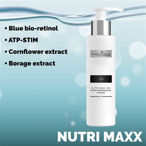 Nutri Maxx: kwas hialuronowy + peptydy - Chantarelle