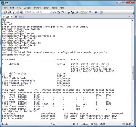 Como Utilizar Un Switch En GNS3 Seguridad Y Redes