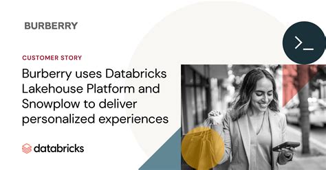 Burberry Enhances Experiences With Databricks Databricks