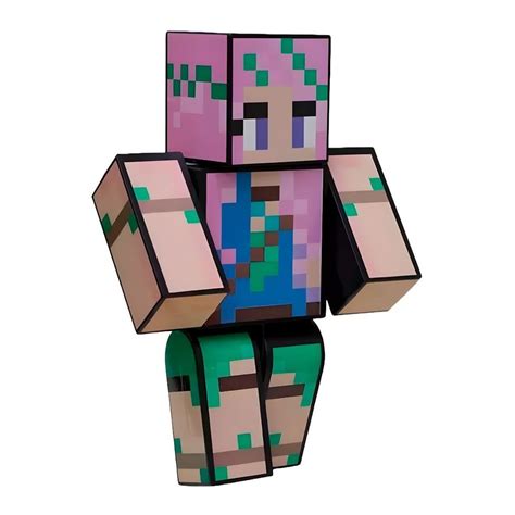 Boneco Articulado Minecraft Cupcake Streamers Gamers Skins Shopee Brasil