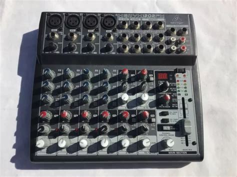 Behringer Xenyx 1202fx 12 Input 2 Bus Mixer~mic Preamps British Eq Fx Processor £83 83 Picclick Uk