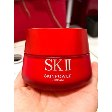 แท100 SkinPower Cream 80g SK2 SKII SkinPower Cream Shopee Thailand