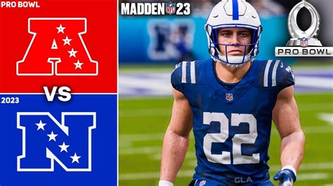 Nfc Vs Afc Pro Bowl 2023 Simulation Nfl Playoffs Madden 23