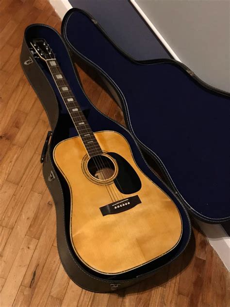Kiso Suzuki Tomson D 38 Japanese Vintage Dreadnought Acoustic Guitar