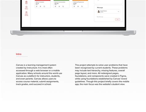 Canvas Redesign Capstone Case Study On Behance