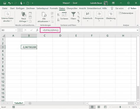 Excel Zufallszahlen Generieren So Gehts Heise Online