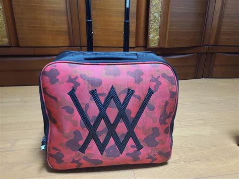 Anew 어뉴 골프 패턴 캐리어가방보스턴백 헬로마켓