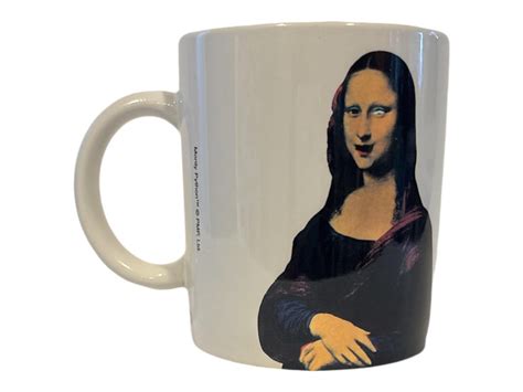 Monty Python Mona Lisa Coffee Mug Mona By Gilliam Mug Vintage Art