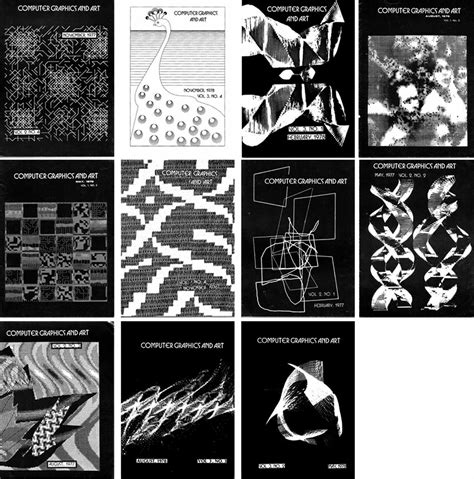 Computer Graphics And Art 1970s Magazines Media Art History Scanlines