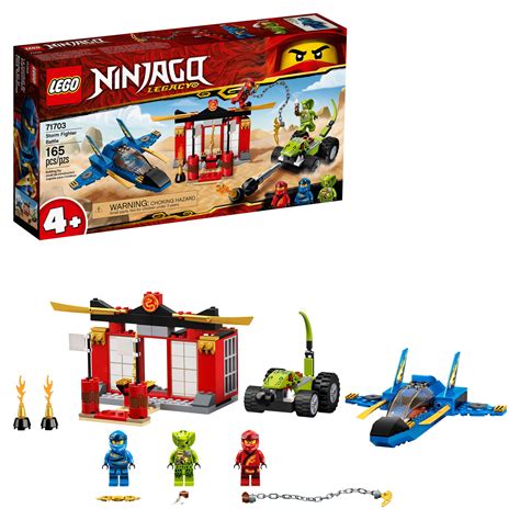 LEGO NINJAGO Legacy Storm Fighter Battle 71703 Ninja Building Toys for ...