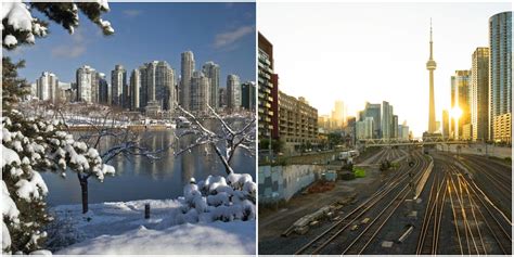 Southern Ontario Is Set To Have A Mild Winter While Bcs Will Be Cold