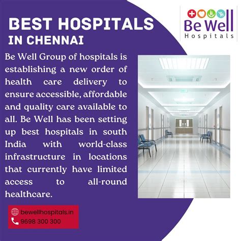 Best Hospital In Chennai Be Well Hospitals Medium