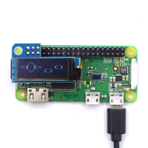 Pantalla Display Oled Compatible Raspberry 091p I2c Azul ⋆ Starware