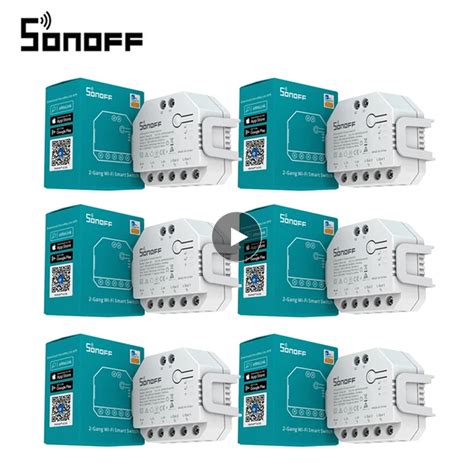 Купить Умная электроника SONOFF DUALR3 2 Gang Dual Relay Module DIY