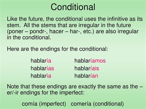 Ppt Future And Conditional Tenses Powerpoint Presentation Free