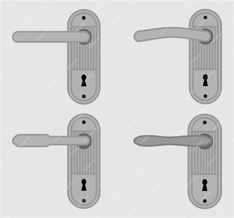 Premium Vector Door Handle Vector