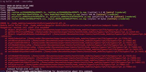 Production Build Fails With ` Sourcemap` Option If Sweetalert2 Is Used