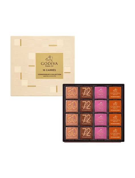 Assorted Chocolate Carré Collection 16pcs