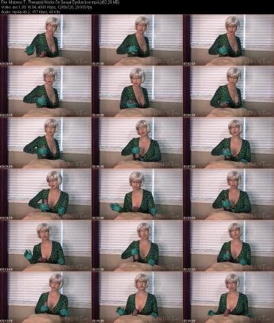 Mistress T Therapist Works On Sexual Dysfunction