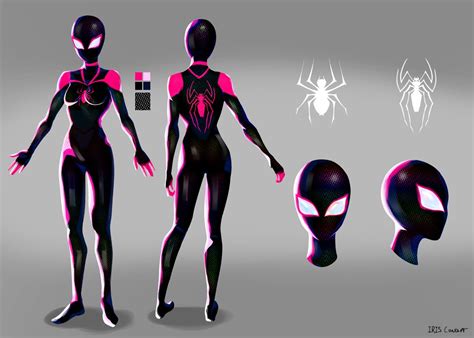 Tonakai On Twitter My Spidersona Inspired In Spiderverse Iris