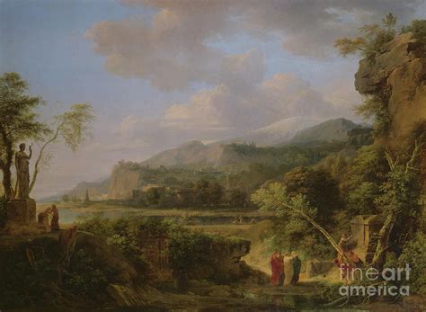 Cicero Discovering The Tomb Of Archimedes 1787 Painting By Pierre