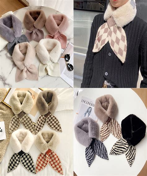 당일출고특가 퍼머플러 22종 니트 쁘띠 양털 머플러 목도리 에이블리