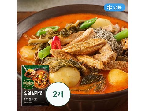 [cj제일제당] 냉동 비비고 순살감자탕 2인분 X 2개 Cj제일제당 대한민국