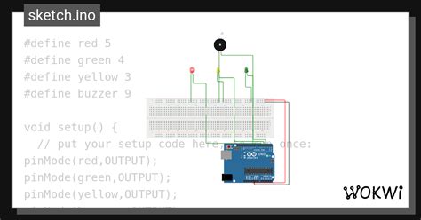 Traffic Signal Wokwi ESP STM Arduino Simulator