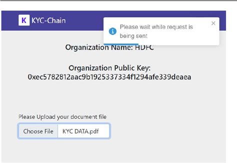 figure 6 from optimizing the kyc process using a blockchain based
