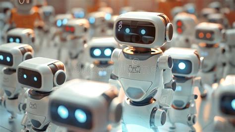 advanced humanoid robots with innovative technology in automation