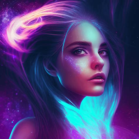 Cosmic Girl Rmidjourney