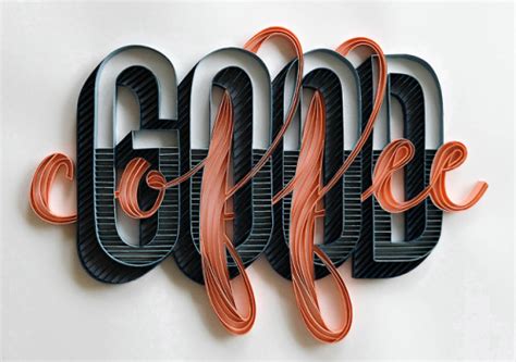 Swirling Three Dimensional Script By Designer Alia Colossal